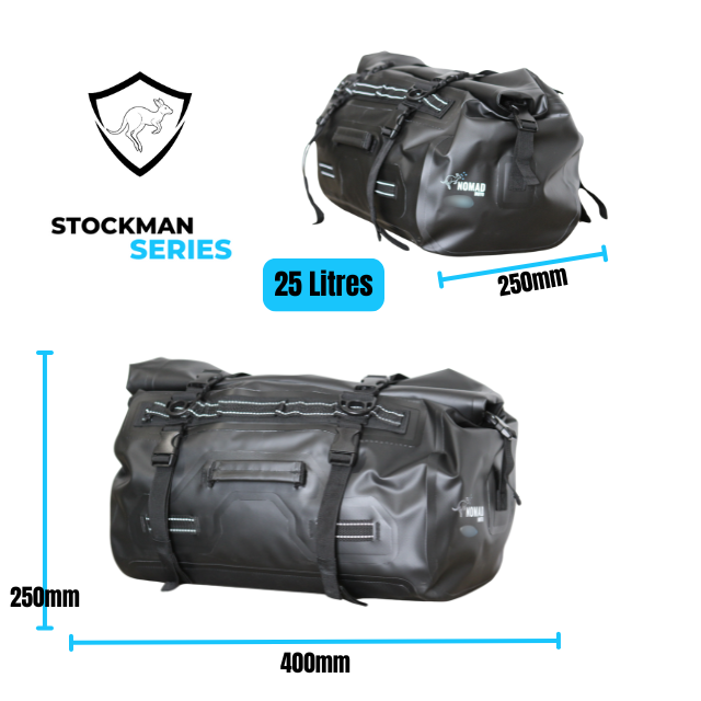 NOMAD MOTO Soft Roll Bag 25L Waterproof | Shop Now